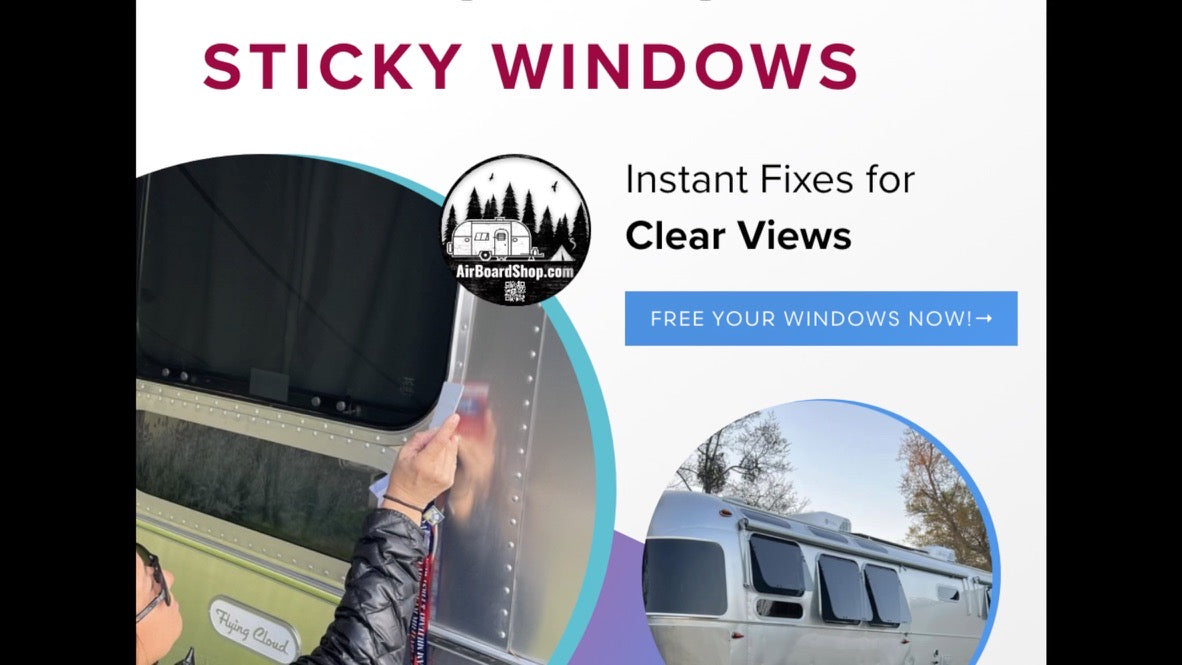 Window Plate Release for Sticky Windows – AirboardShop.com